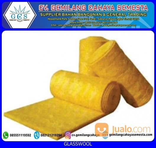 Glasswool Roll Tipe 16/50 di Kab. Sidoarjo, Jawa Timur | Jualo.com