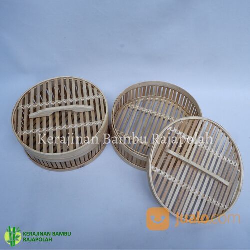 Keranjang hampers dari bambu/Keranjang parcel bulat unik model lidi di ...