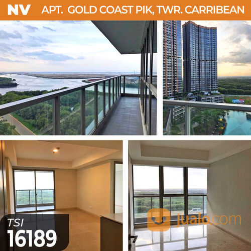 (TSI/16189) Apartemen Gold Coast PIK, Tower Carribean, Penjaringan, 135 ...