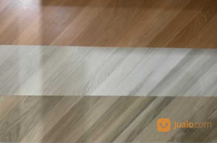 Lantai SPC Forta Motif Chevron Series Warna Kayu Tebal 4 mm di Kota ...