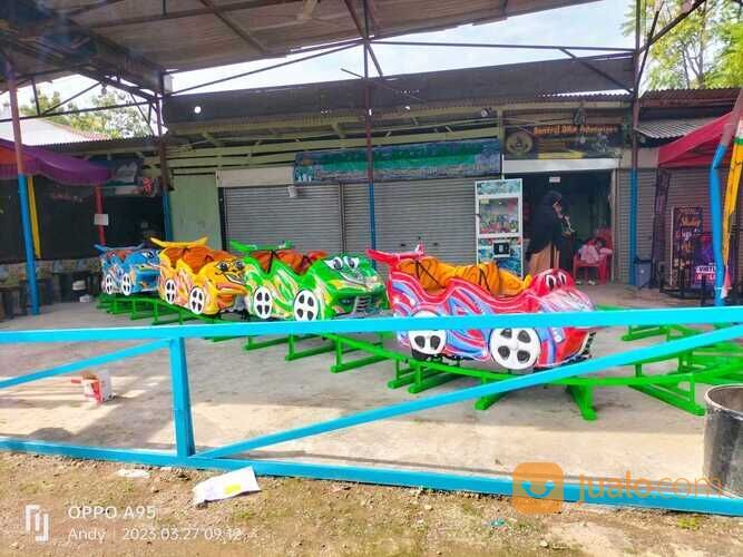 mini coaster rel lantai kereta odong tayo mobil remote di Kota Jakarta ...