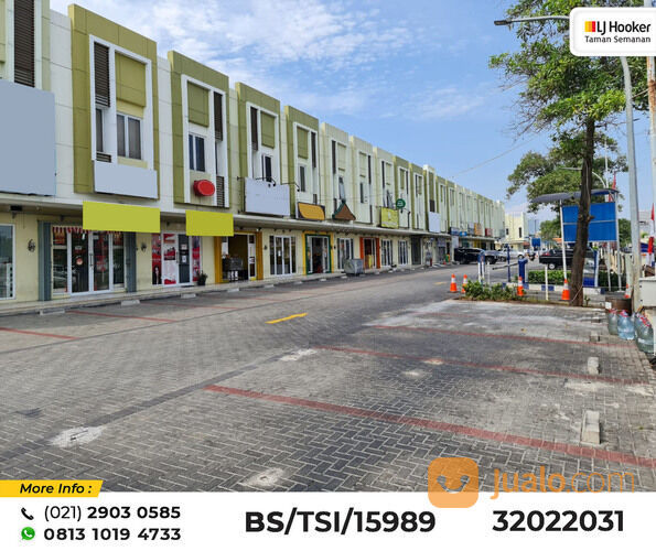 (TSI/15989) Ruko Pasar Modern Banjar Wijaya, Tangerang, 4x11.5 m², 2½ ...
