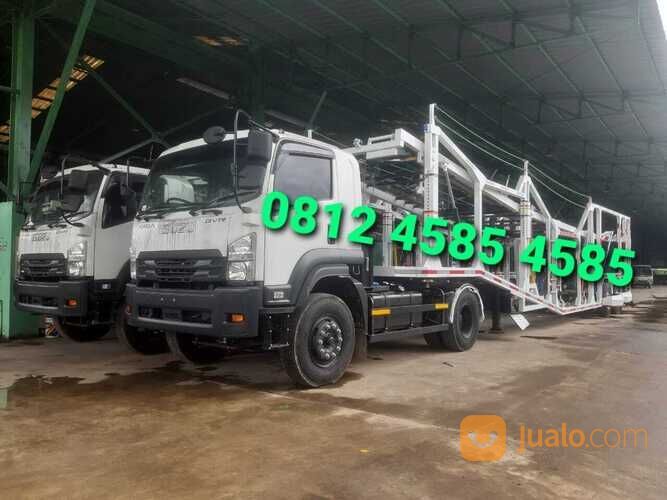 Harga Isuzu Giga Truk Bak Angkutan Mobil Car Hauler Car Carrier Bekasi ...