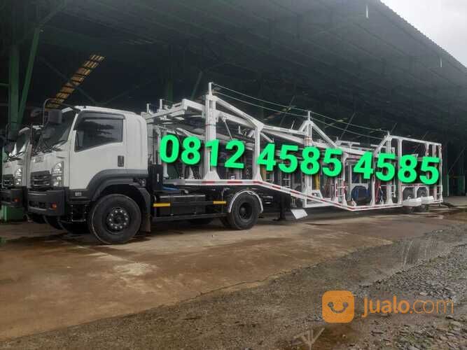 Harga Isuzu Giga Truk Bak Angkutan Mobil Car Hauler Car Carrier Bekasi ...
