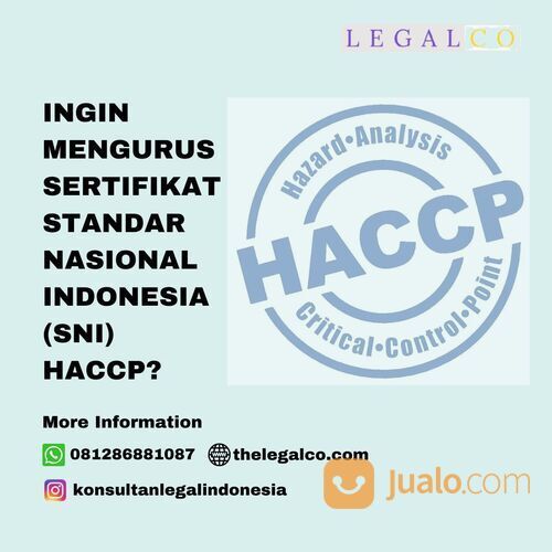 SNI HAZARD ANALYSIS CRITICAL CONTROL POINT (HACCP) di Kota Jakarta ...