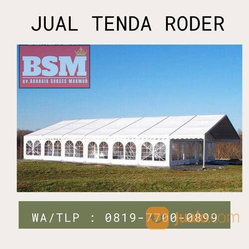 Tenda Roder untuk Gudang Pabrik Makanan Ringan di Kab. Tangerang ...