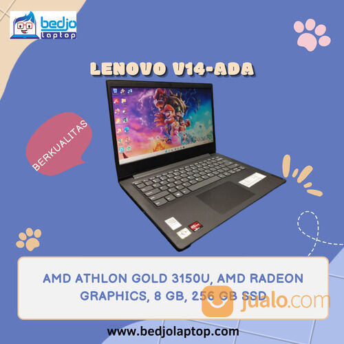 LENOVO V14-ADA, AMD ATHLON GOLD 3150U, AMD RADEON GRAPHICS, 8 GB, 256 ...