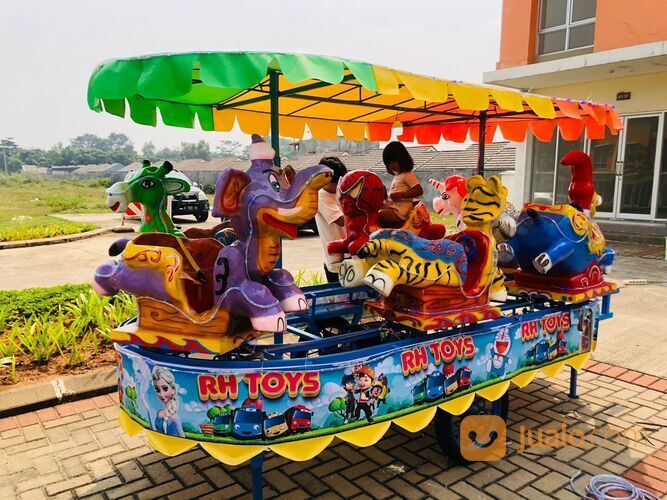 Produsen odong-odong kereta mini / kereta panggung gerobak banyak ...