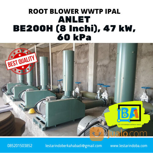 Root Blower Aerasi IPAL WWTP Semarang di Kota Semarang, Jawa Tengah ...