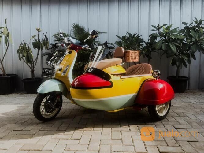 Sidecar/sespan Vespa Matic di Kota Jakarta Selatan, DKI Jakarta | Jualo.com