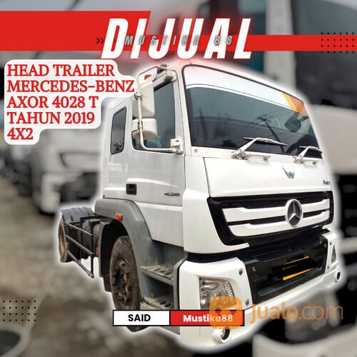Head Trailer Mercedes-benz Axor 4028 T 4x2 Tahun 2019 di Kab ...