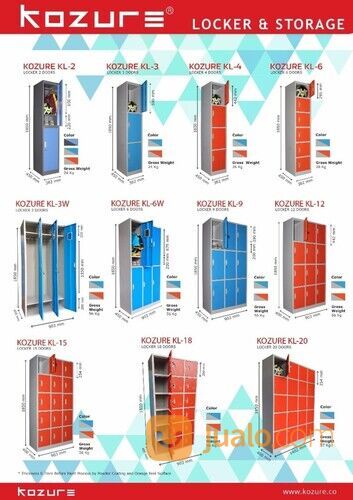 LOKER BESI LOCKER LEMARI BESI 9 PINTU KOZURE KL 9 di Kota Jakarta Barat ...