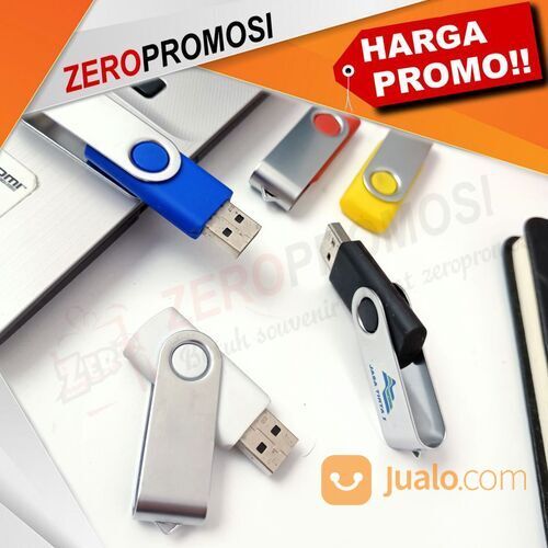 Souvenir Flashdisk Promosi FDPL11 Model Putar Cetak Logo di Kota ...
