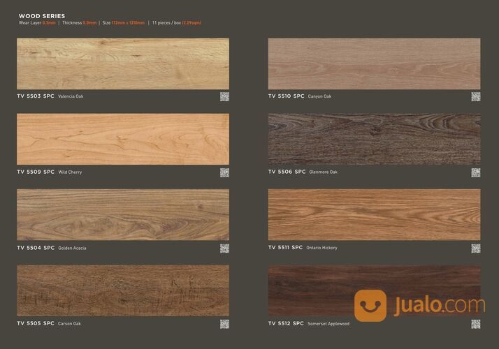 Vinyl Flooring SPC Lantai Taco 5mm di Kota Jakarta Timur, DKI Jakarta ...