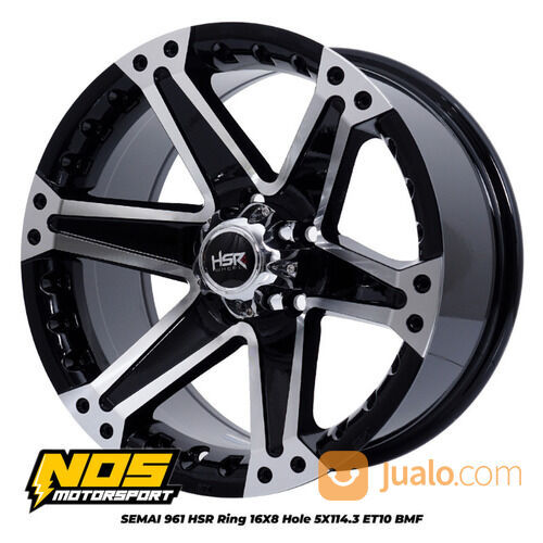 Velg Mobil Rush Baleno Innova Terios Ring 16 HSR Semai Lebar 8 Et 10 ...
