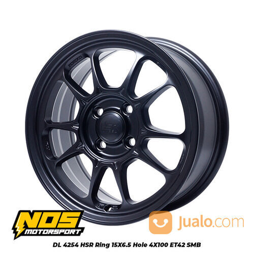 Velg Mobil Racing Ring 15 HSR DL Pcd 4X100 Untuk Ignis Jazz Brio Ayla ...