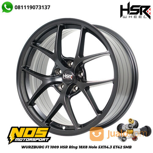 Velg Mobil HSR Wurzburg Ring 18 Untuk Camry Xpander Terios Civic Baut 5 ...