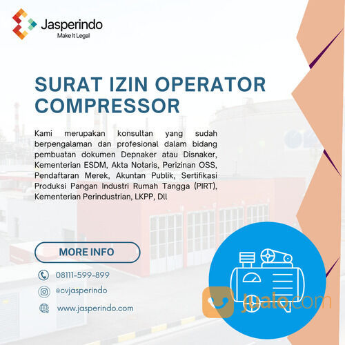 SURAT IZIN OPERATOR COMPRESSOR di Kota Tangerang Selatan, Banten ...