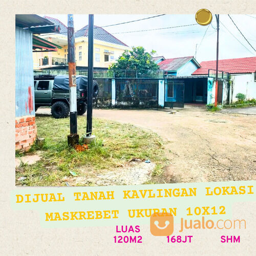 Kavlingan Tanah Jalan Rama 8, Legalitas SHM: Siap Bangun. di Kota ...