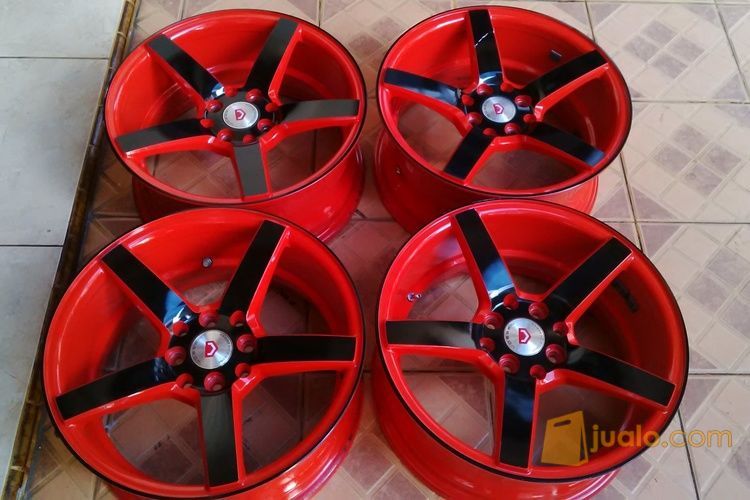 Velg Vossen CV3 Red R-16 di Kota Jakarta Barat, DKI Jakarta | Jualo.com