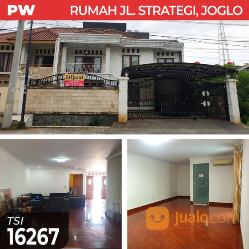 (TSI/16267) Rumah Jl. Strategi, Joglo, Kembangan, 11x25 m², 2 Lt, SHM ...