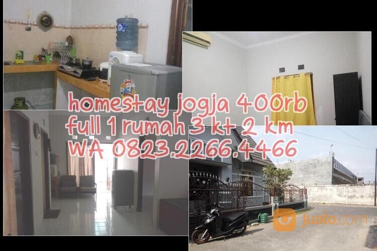 Sewa Homestay Jogja Bulanan Harian Pantirapih dlm Perumahan Minomartani UNY Gej Kelurga 3KT ...
