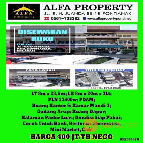 Alfa Property Ruko 6meter 3lt Parkiran Luas Cck Bank Resto Showroom ...