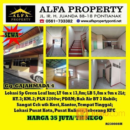 Alfa Property Rumah Bagus Gajahmada Full Renovasi 3 Kamar 2 Lantai ...
