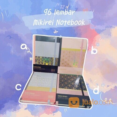 Buku Tulis Catatan Notebook Karet A5 Halaman Bergaris Note Book Diary ...