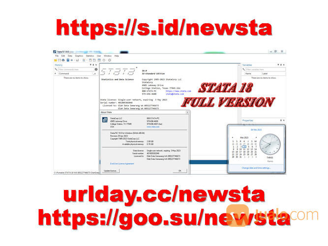 Portable STATA 18 Crack Full Version di Kota Semarang, Jawa Tengah ...