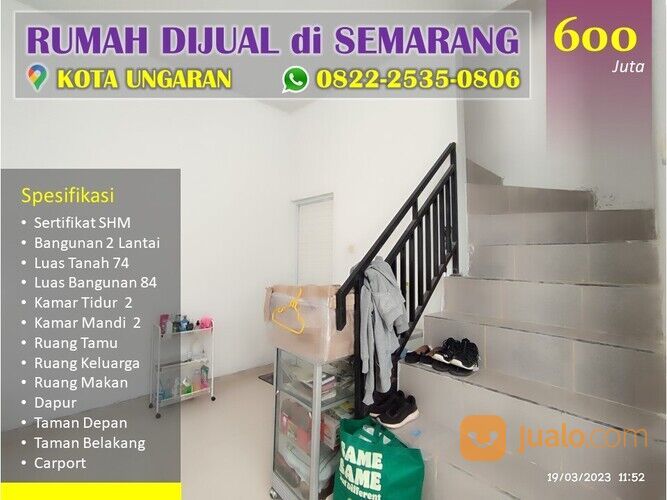 WA/Tlp : 085-727-3232-40, Rumah di Semarang, Rumah 2 Lantai Dekat ...