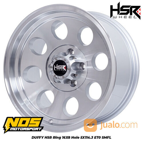 Velg Mobil Hsr Duffy Ring 16 Hilux Single Xpander Terios Pcd 5X114,3 ...