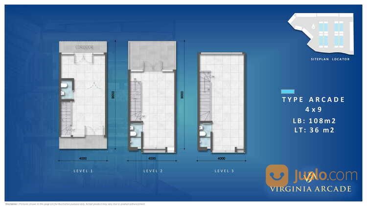Ruko Premium Virginia Arcade Lokasi Strategis Terbaik di BSD City di ...