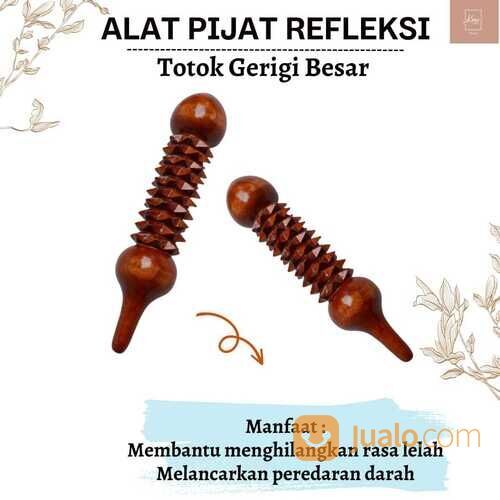 Alat Pijat Refleksi Tradisional Gerigi Besar di Kota Tasikmalaya, Jawa ...