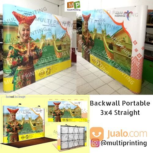 Backwall Portable 3x4-Backdrop Portable 3x4-Pop Up Backwall-Backdrop di ...
