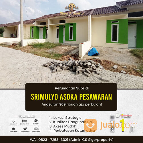 Perumahan kamar 2 di dekat terminal kemiling 17523 di Kota Bandar ...