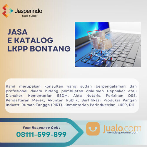 JASA E KATALOG LKPP BONTANG di Kota Tangerang Selatan, Banten | Jualo.com