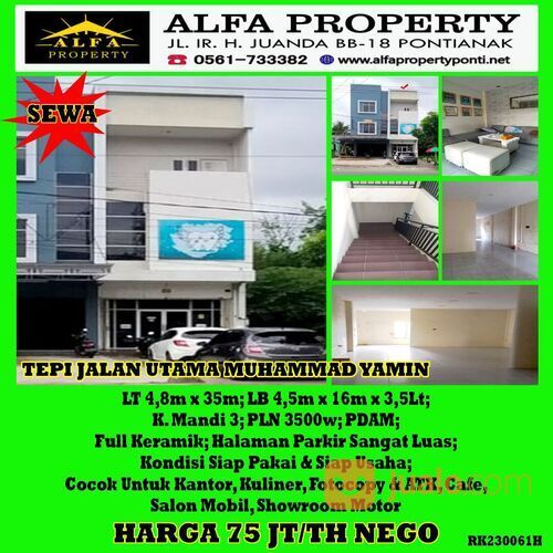 Alfa Property Ruko Halaman Parkir Luas Full Keramik Siap Pakai Kota ...