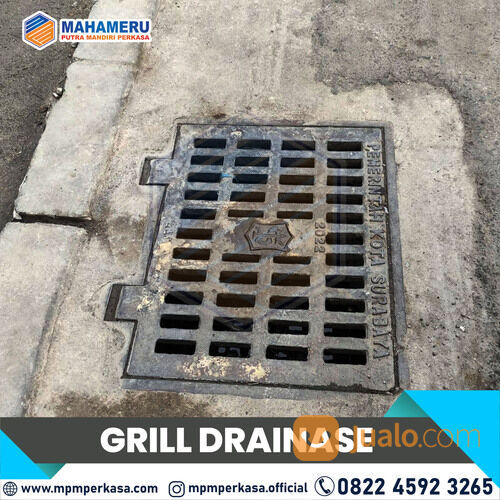 Grill Cast iron - Grill Cast Iron Untuk Saluran Air di Batu di Kota ...