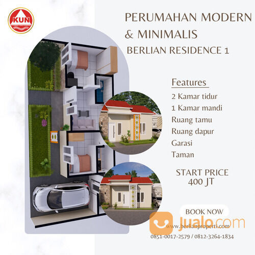 perumahan dengan type 45/72 konsep minimalis & modern di Kab. Sidoarjo ...