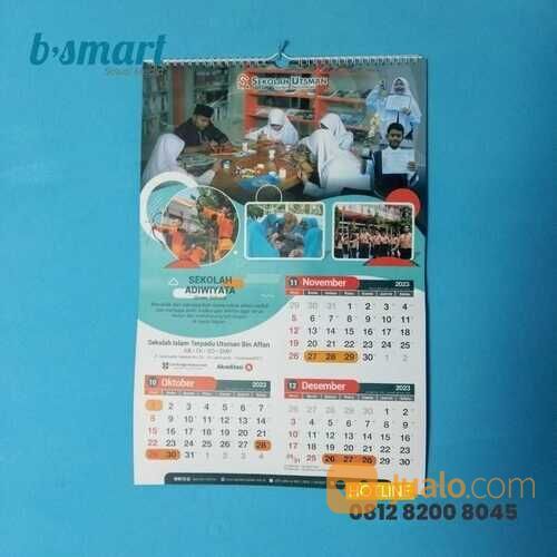 Cetak kalender dinding 2024 Jombang untuk sekolah, instansi, ponpes dan ...