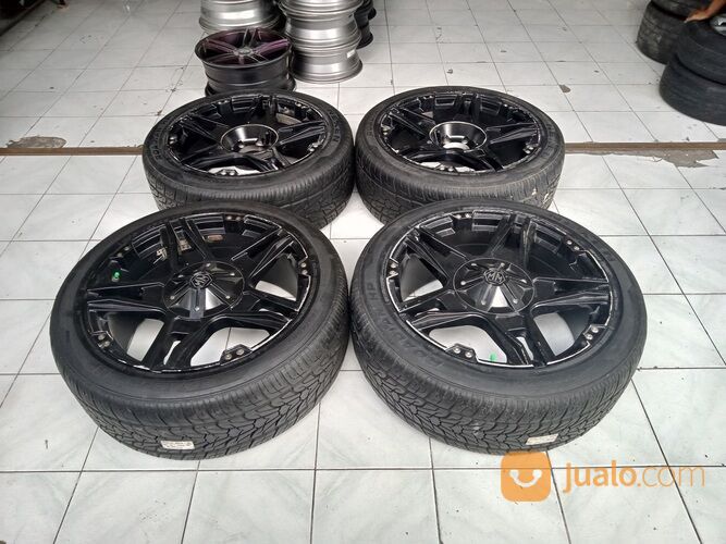 VELG MOBIL BEKAS MURAH MAYHEM RING 22 LEBAR 9,5 PCD 5X114, 5X127 + BAN ...