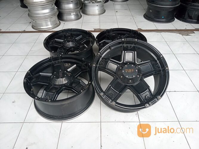 VELG MOBIL BEKAS MURAH OFFROAD TUFF RING 20 LEBAR 9,5 PCD 6x139,7 ...