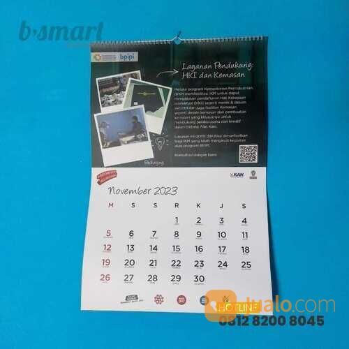 Cetak kalender dinding 2024 Mojokerto untuk sekolah, instansi, ponpes ...