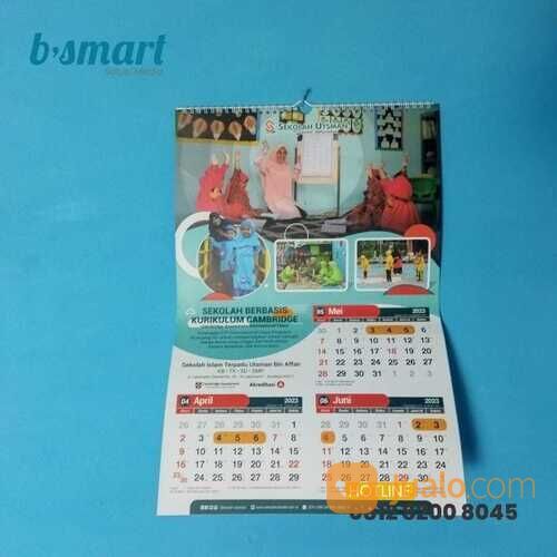 Cetak kalender dinding 2024 Blitar untuk sekolah, instansi, ponpes dan ...