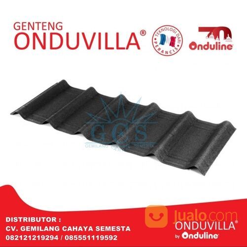 Onduvilla Antrachite Black / Atap Bitumen / Genteng Aspal di Kab ...