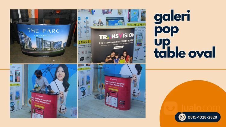 PROMO! Meja Promosi Ruangan Jakarta, WA: 0815-1028-2828, Event Desk ...