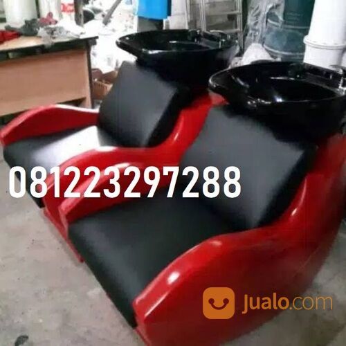 kursi keramas model duduk banana kerangka merah jok hitam di Kota ...
