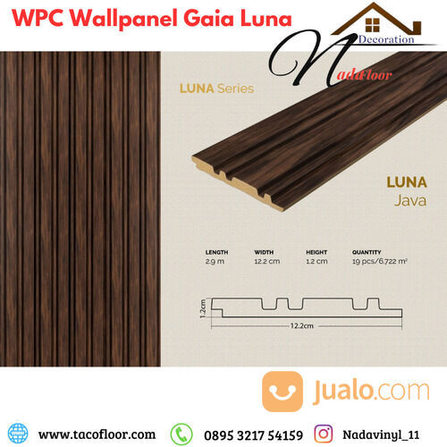 WPC WallPanel Dinding Gaia Luna Series Motif Kayu di Kota Jakarta Timur ...