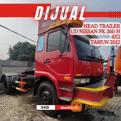 UD Nissan PK 260 H Head Trailer Engkel 4x2 Tahun 2012 di Kab. Bandung ...